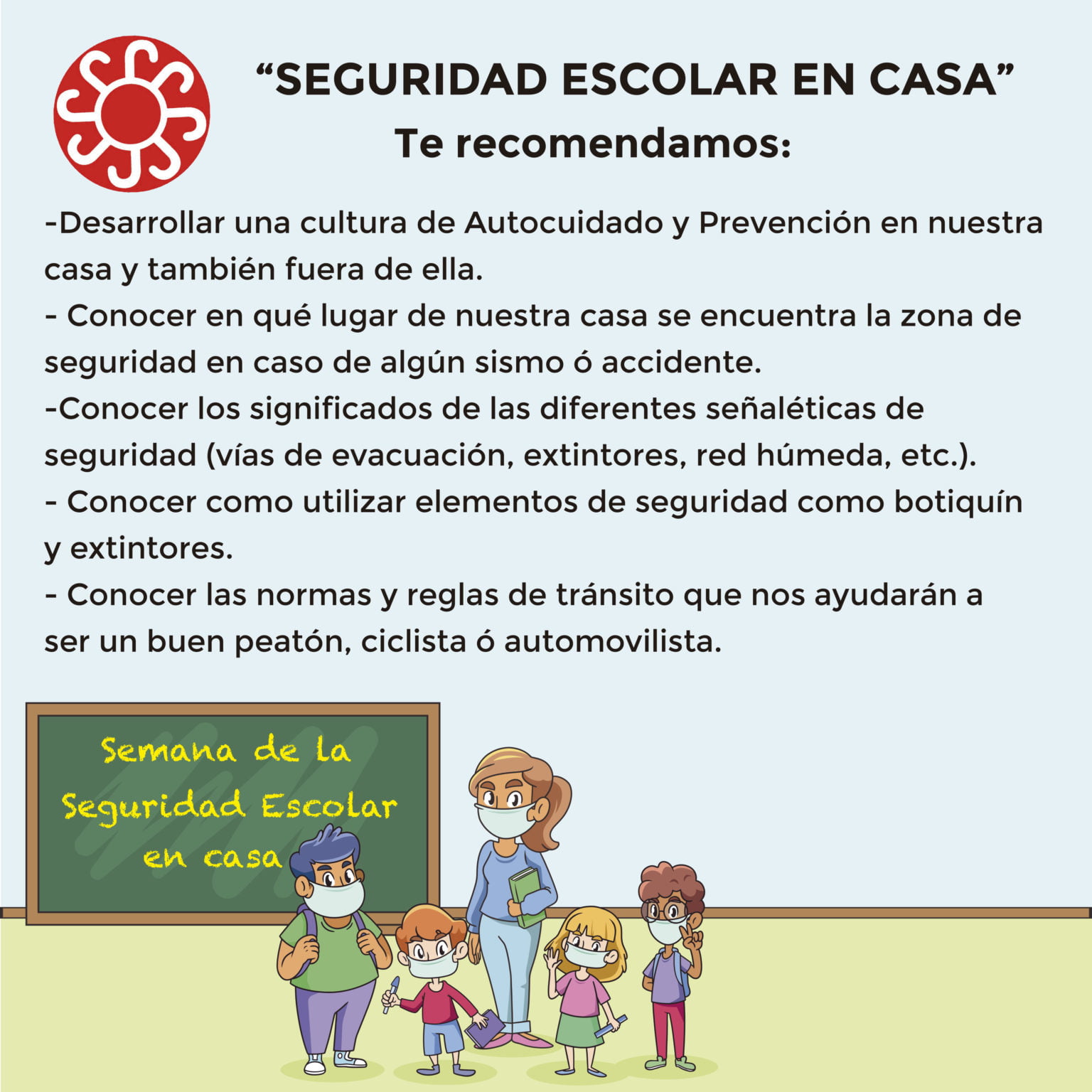 Semana de la Seguridad Escolar – Colegio Antilen de Rengo