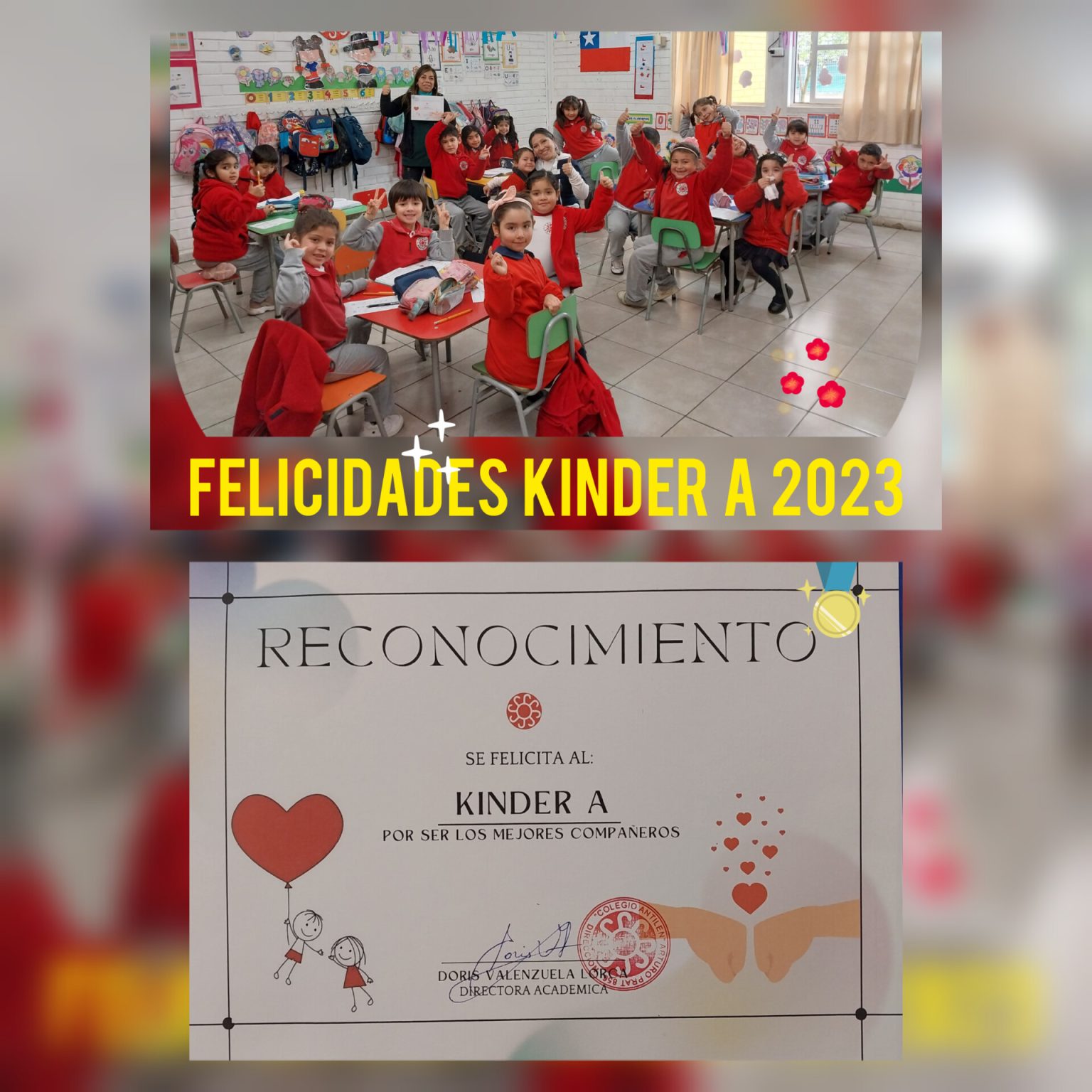 Kinder A a obtenido este significativo logro – Colegio Antilen de Rengo